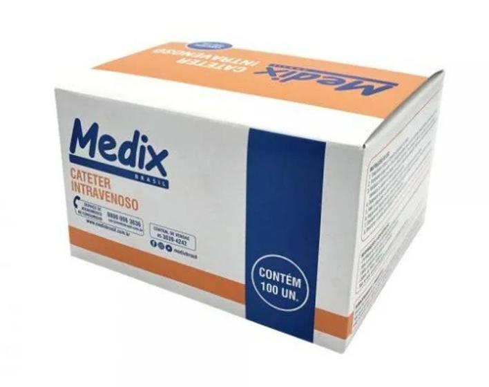 Catete r intravenoso periférico 26 g com 100 unidades medix - Cateter ...
