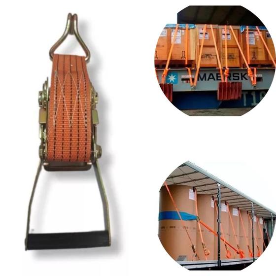 Catraca Para Cinta Amarração Carga Caminhão Carreta Ate 5 Toneladas ...