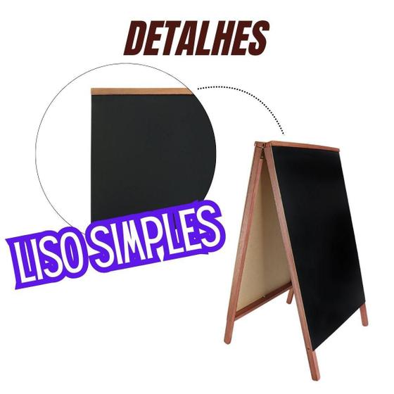 Cavalete Quadro Negro Propaganda Restaurante Menu Cardápio - Souza ...
