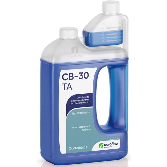Cb 30 Ta Desinfetante - 1 Litro - Ourofino - Ouro Fino - Desinfetante - Magazine Luiza