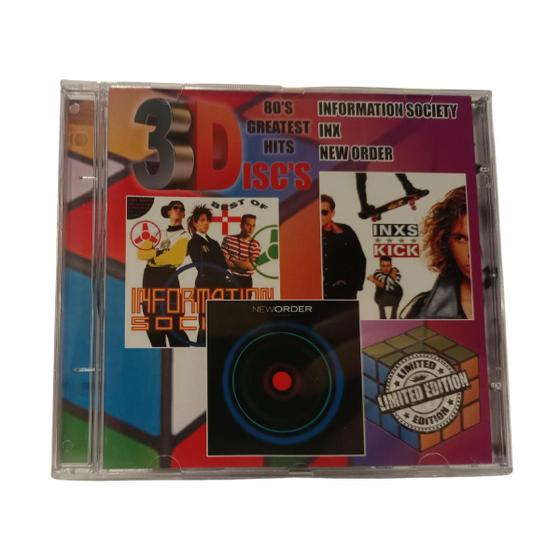 Cd 3disc's 80's greatest hits information society inx new order - CD+ ...
