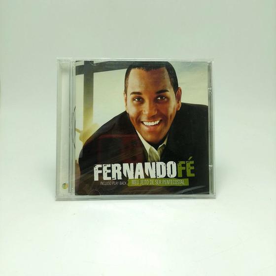 Cd Fernando Fé - Meu Jeito De Ser Pentecostal + Play-back - x - Livros ...