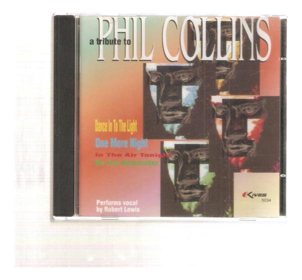 Cd Phil Collins - A Tribute To - KIVES - Música e Shows de Jazz ...