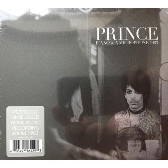 Cd prince piano a microphone 1983 - WEA - Filmes - Magazine Luiza