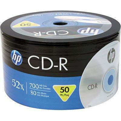Cd-r gravável HP, (80min 700mb), 52x, pack - - CD Virgem - Magazine Luiza