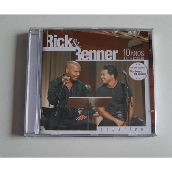 CD Rick E Renner - 10 Anos De Sucessos * - Warner - Música Sertaneja ...