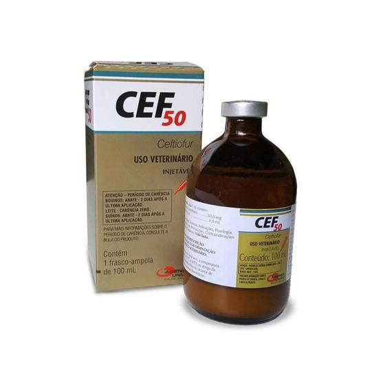 CEF 50mg Injetável - 100 ml - UNIAO QUIMICA - Medicamentos - Magazine Luiza