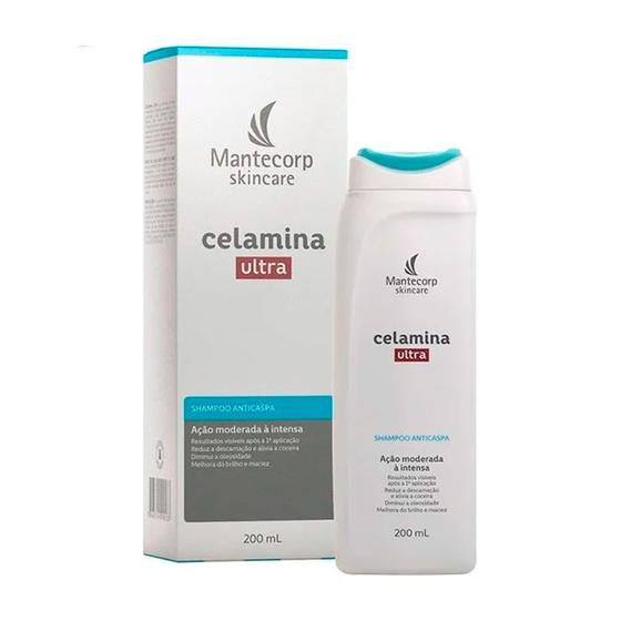 Celamina Ultra Shampoo Anticaspa 200ml - Shampoo - Magazine Luiza