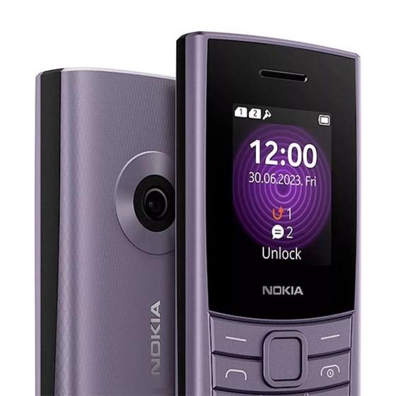 Celular Barato 4G Para Idoso Com Botões Grandes e Dual Chip Nokia 110 - Celular Simples ...