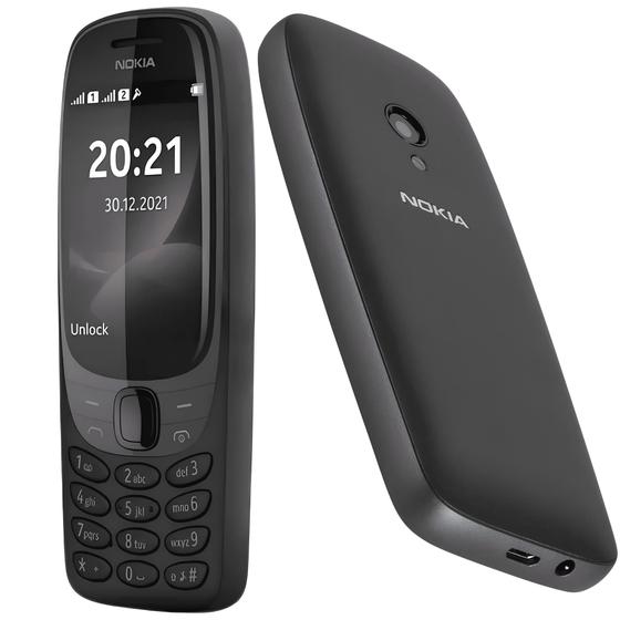 Celular Ideal Para Idoso Nokia 6310 Com Rede 4G, Teclas Grandes e ...
