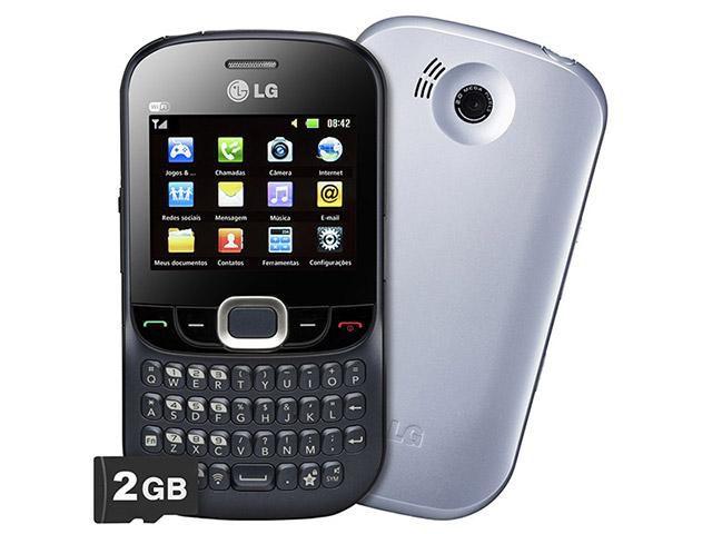 Celular LG Neosmart C365 Teclado Qwerty - Câmera 2MP Wi-Fi Bluetooth ...