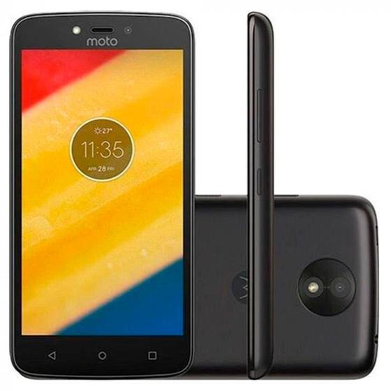 Celular Motorola Moto C 4G 8GB Dual Chip Tela 5" Android 7.0 Nougat ...