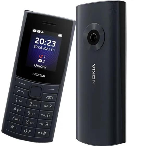 Celular Nokia 110 4G Câmera VGA Bateria de Longa Duração Dual Chip Tela ...