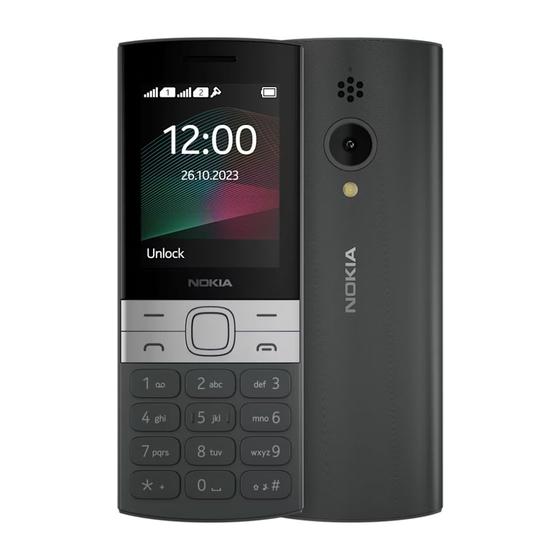 Celular Nokia 150 4G Dual Chip Com Câmera - Preto - Celular Simples ...