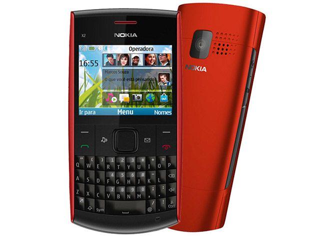 Celular Nokia X2-01 Nokia OS S40 6th Edition - Câmera Integrada MP3 ...