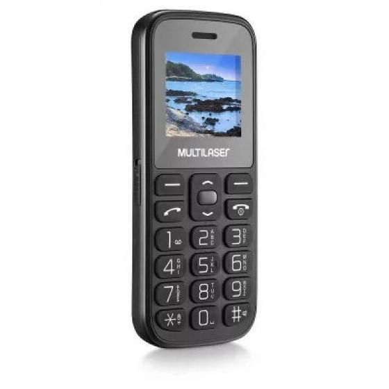 Celular Para Idoso SOS Vita Dual Chip Fm Mp3 Bluetooth Câmera SOS - Multilaser - Celular Básico ...