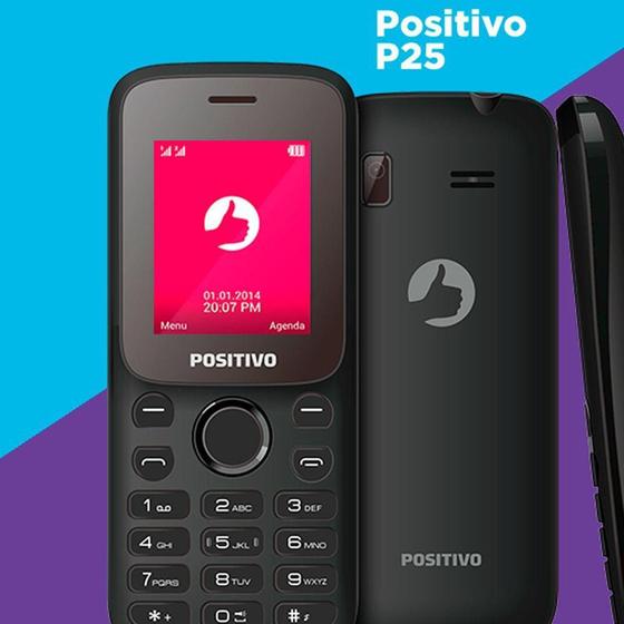 Celular Positivo P26 Dual Chip Câmera VGA Bluetooth GPS 1.8 - Celular ...