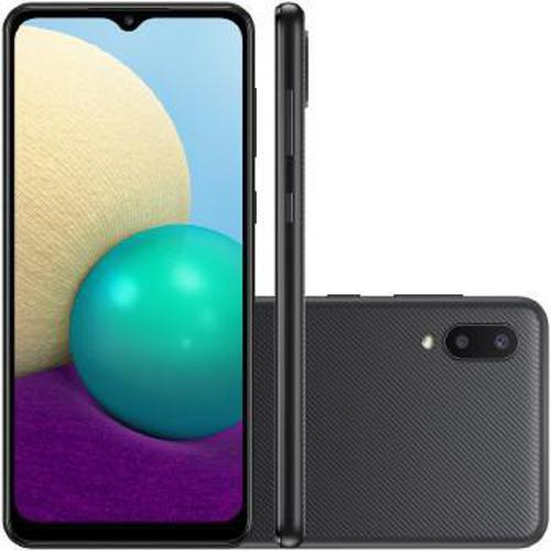Celular Samsung Galaxy A02 6,5" 32GB Quad-Core Preto - Galaxy A02 ...