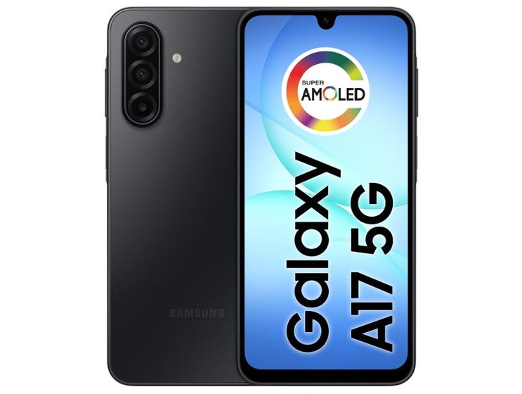 Celular Samsung Galaxy A17 5G, 128GB, 4GB, 50MP Tela 6.7 Preto - Galaxy ...