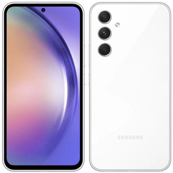 Celular Samsung Galaxy A54 5G 256GB Dual - SM-A546EZWMZTO Branco ...