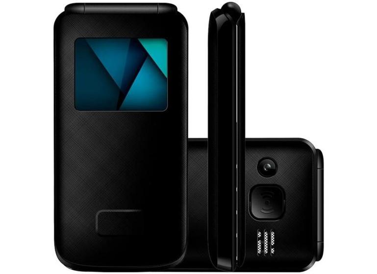 Celular Simples Bluetooth Flip Lite Camera Radio Fm Mp3 Idoso Botão SOS ...