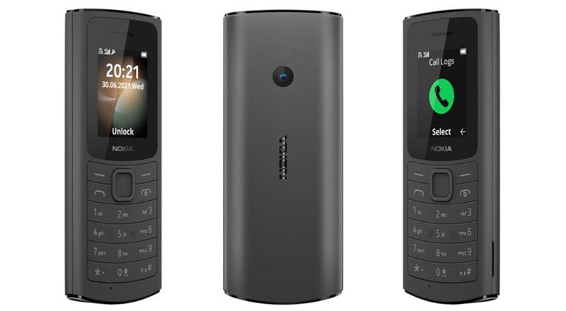 Celular simples para Idoso Nokia 110 com Sinal 4g dual chip Radio Fm E Lanterna e camera -preto ...