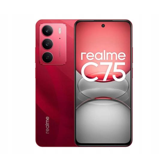 Celular Smartphone Realme C75 Dual Sim NFC 256GB 8Gb Ram Vermelho ...