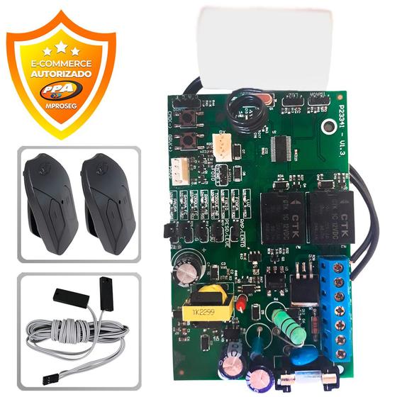 Central comando ppa agility pop fim de curso portão bv 1,50 e 2 tx tok - Placa para Motor de ...