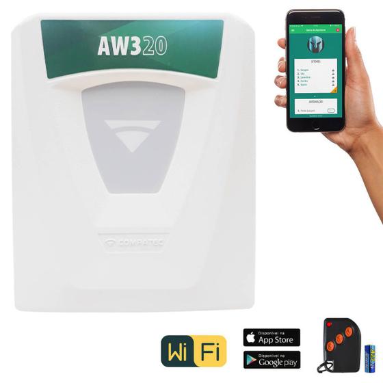 Central de Alarme Wifi Compatec AW3 Com 23 Setores + 1 Controle - Alarme Residencial - Magazine ...