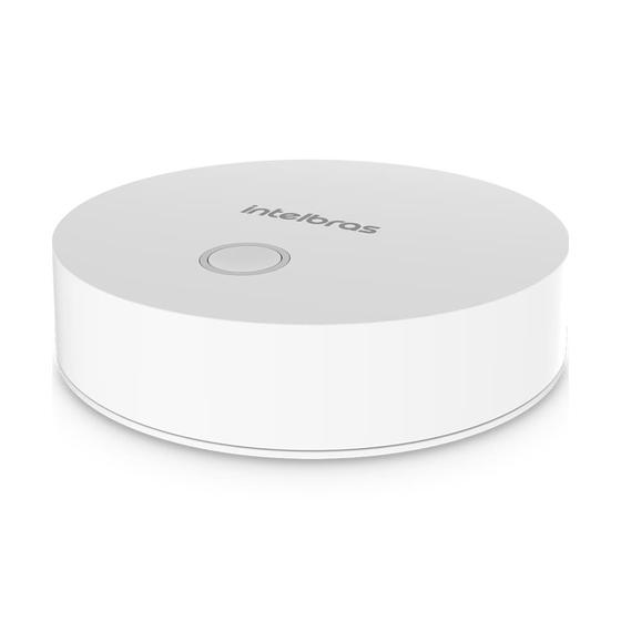 Central De Automação Smart ZigBee Redondo Branco Da Intelbras ICA 1001 ...