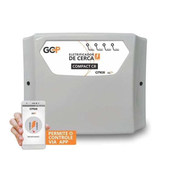 Central De Choque Gcp Smd Cr Com Controle E Alarme - Central de Cerca ...