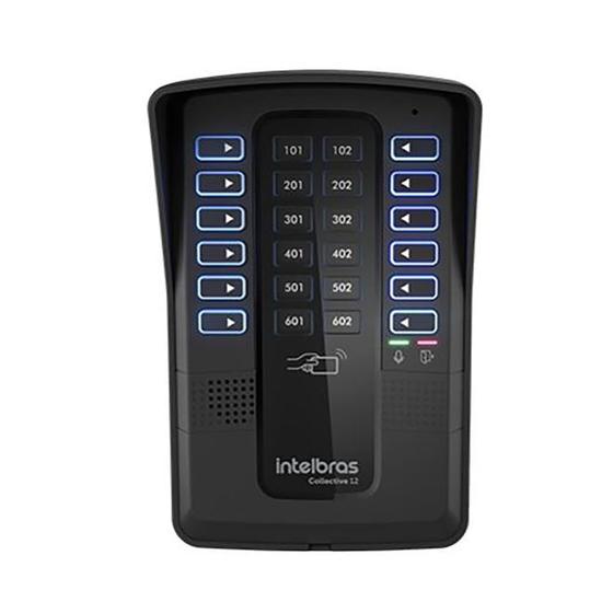 Central Interfone Coletiva 12 Pontos Collective 12 Intelbras ...