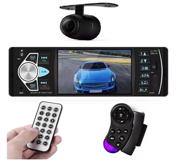 Central Multimidia 1 Din Bluetooth Mp3 Mp5 Radio Camera Ré - Inland ...