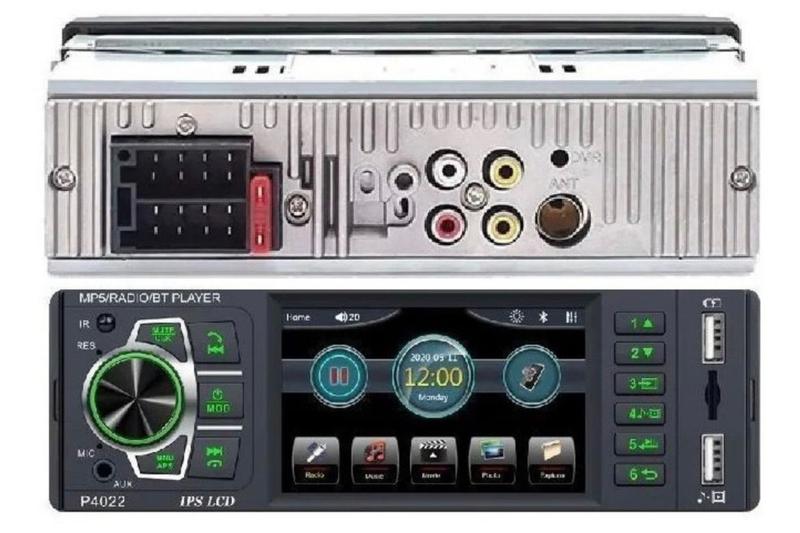 Central Multimidia 1 Din Mp5 Mp4 Mp3 Player Bluetooth Mr7232 - MAFREET ...