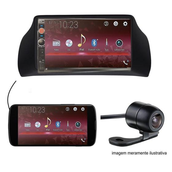 Central Multimidia 2 Din Fiat Argo Cronos Mp5 + Camera Ré - Central Multimídia Automotiva ...