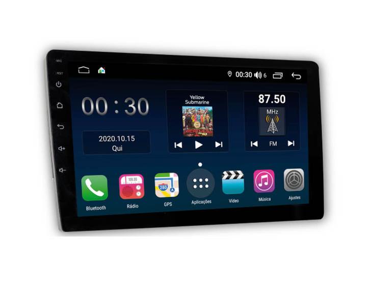 Central Multimídia 9p Aikon Proton Octacore 6/128gb Carplay - Central Multimídia para Carro ...