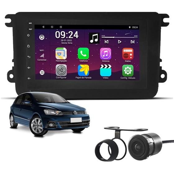 Central Multimídia Android Dvd Mp5 2din Volkswagen Gol G7 Wifi Gps - Tay Tech - Central ...