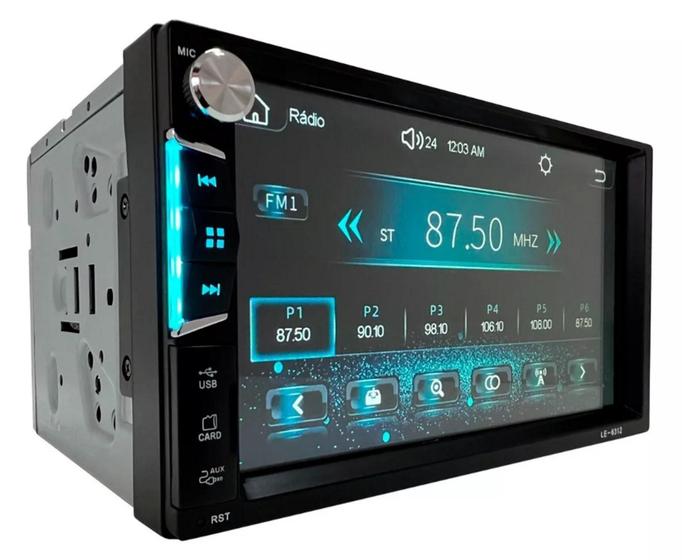 Central Multimídia Automotiva Lelong Carmedia Bluetooth Autoplay ...