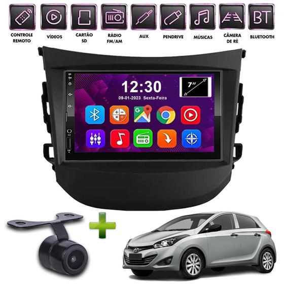 Central Multimidia Automotivo Hb20 Mp5 2 Din 7 Pol Universal Espelhamento Celular - Knup ...