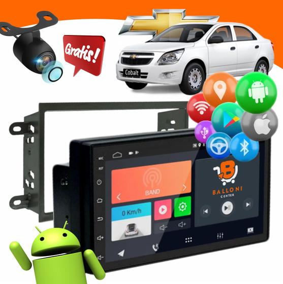 Central Multimidia Cobalt 2012 2013 2014 2015 Android Gps Wifi Bt Camera - BALLONI CENTER ...