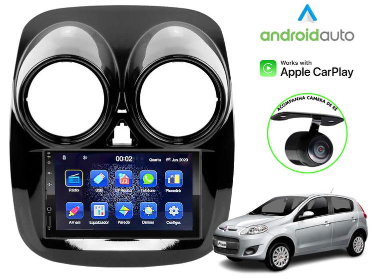 Central Multimidia Fiat Grand Siena 2021 Mp5 Bluetoothe Usb 2Din 7 Pol - Knup - Central ...