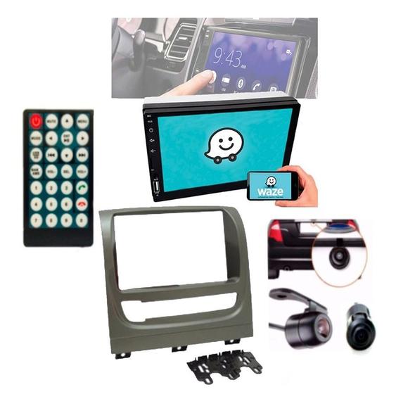 Central Multimidia Fiat+ Moldura Palio Strada Siena + Câmera de ré ...