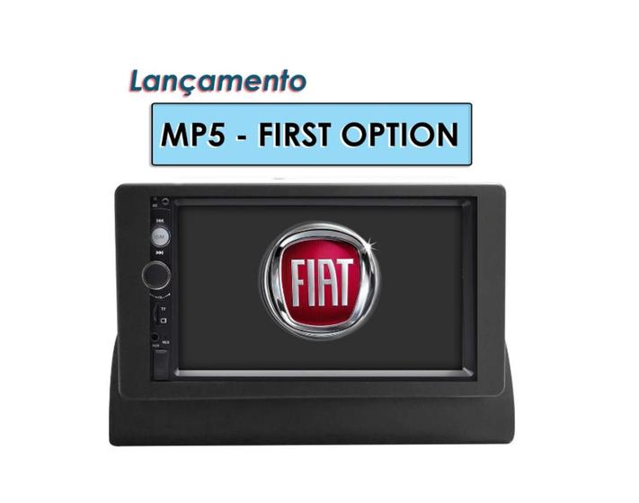 Central Multimidia Fiat Uno Mille Fiorino 2004 A 2013 + Cam - First Option - Central Multimídia ...