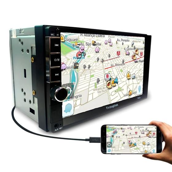 Central Multimídia First Option 608V - 7 Polegadas, Espelhamento ...