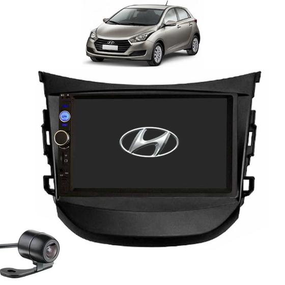 Central Multimidia Hb20 2017 Mp5 Espelhamento Moldura Câmera De Ré - First Option - Central ...