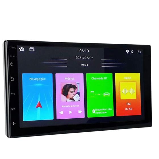 Central Multimidia Hunter 7pol Slim 2din Android 11 Usb Bt - H-tech - Central Multimídia para ...