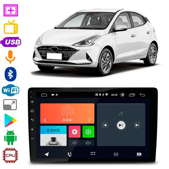 Central Multimídia Hyundai HB20 2020 a 2021 9 Polegadas Espelhamento USB FM Bluetooth - Faaftech ...