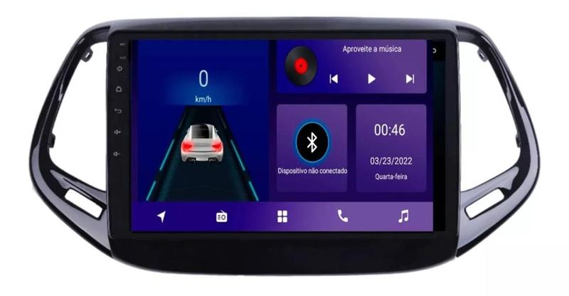 Central Multimidia Jeep Compass 2017-2020 Android Tela 9 - Car Android Navigation, Adak ...