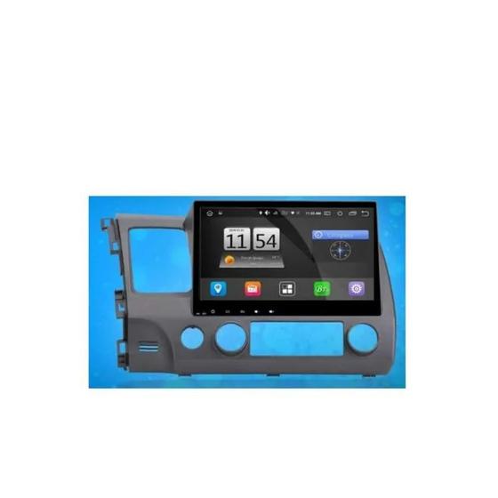 Central Multimídia M1 Honda Civic 07 11 D1013 Tela De 10 Android ...