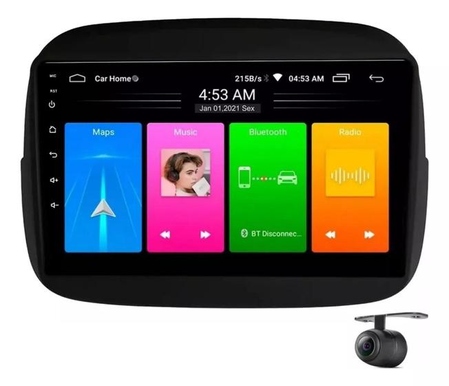 Central Multimidia Mobi 2020 2021 2022 2023 2024 9 Polegadas Gps - Rover - Central Multimídia ...